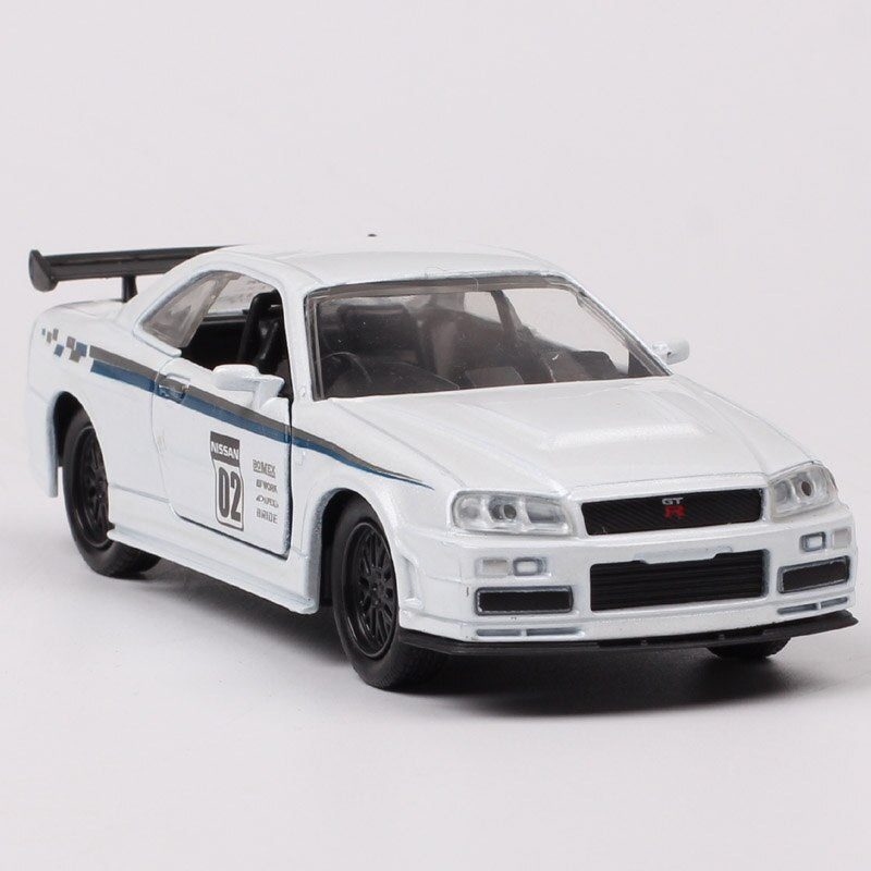 Nissan Skyline GT-R 'R34' Diecast Model Car – thedatsun411